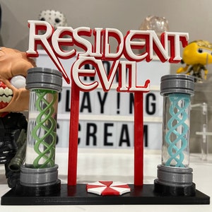 Resident Evil Umbrella Corporation T-virus Props With Multi- Color Vial ...