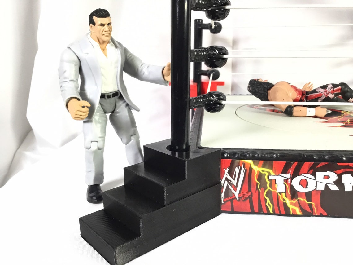 SSWI WWF WWE Wcw Compatible Event Wrestling Ring Steps Add-ons | Etsy