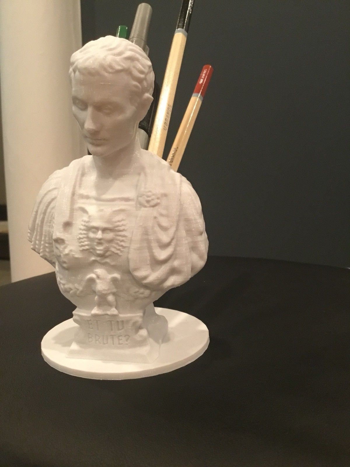 Julius Caesar Ides of March Pen / Pencil Holder Sculpture - Etsy UK