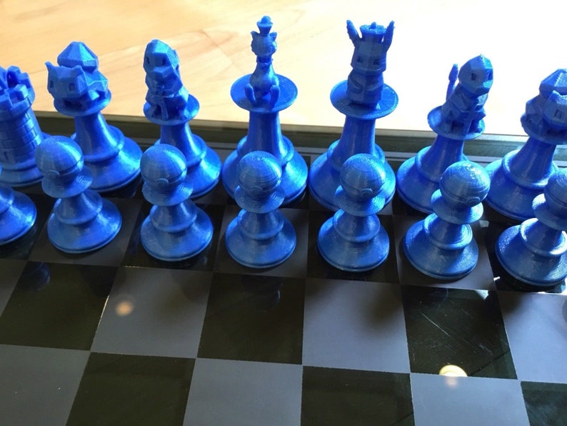 Custom Pokemon Chess Set FAN ART Squirtle Pikachu Mew - Etsy