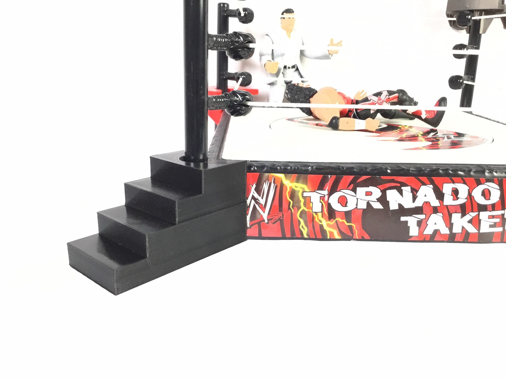 SSWI WWF WWE Wcw Compatible Event Wrestling Ring Steps Add-ons for ...