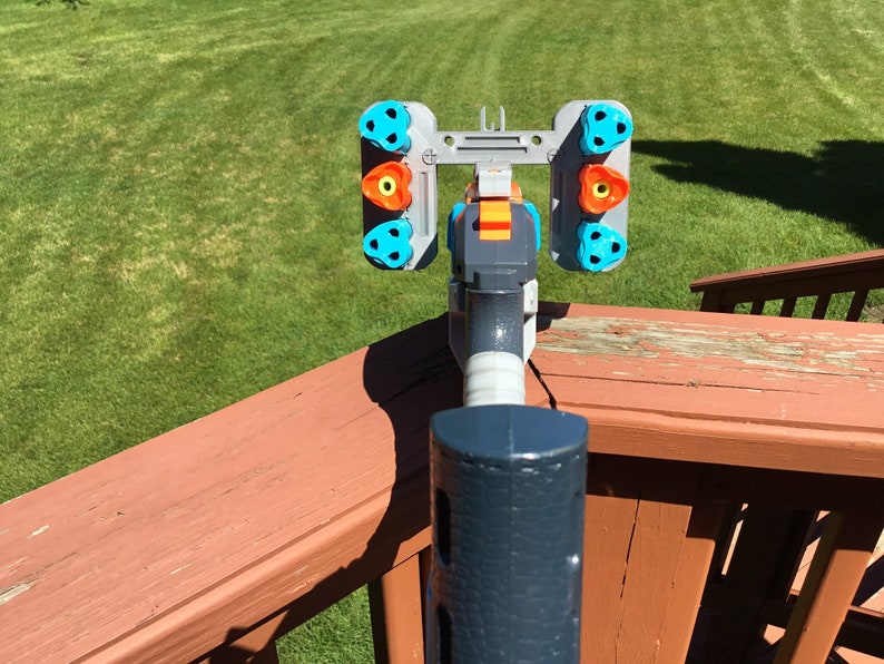 Nerf Compatible 6 Shell MOD Attachment for Zombie Strike Sledge Fire ...