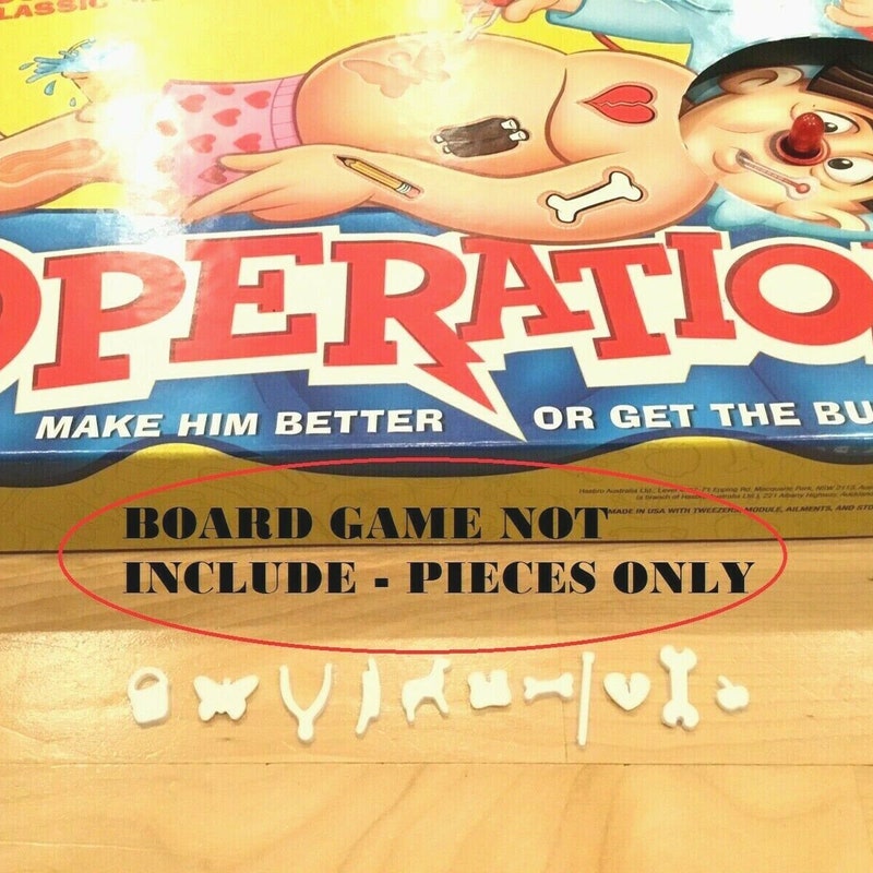Operation Replacement Game Pieces - Etsy