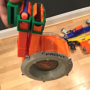 Double Magazine Clip Holder With Belt Loop for Nerf and Worker Mod ...