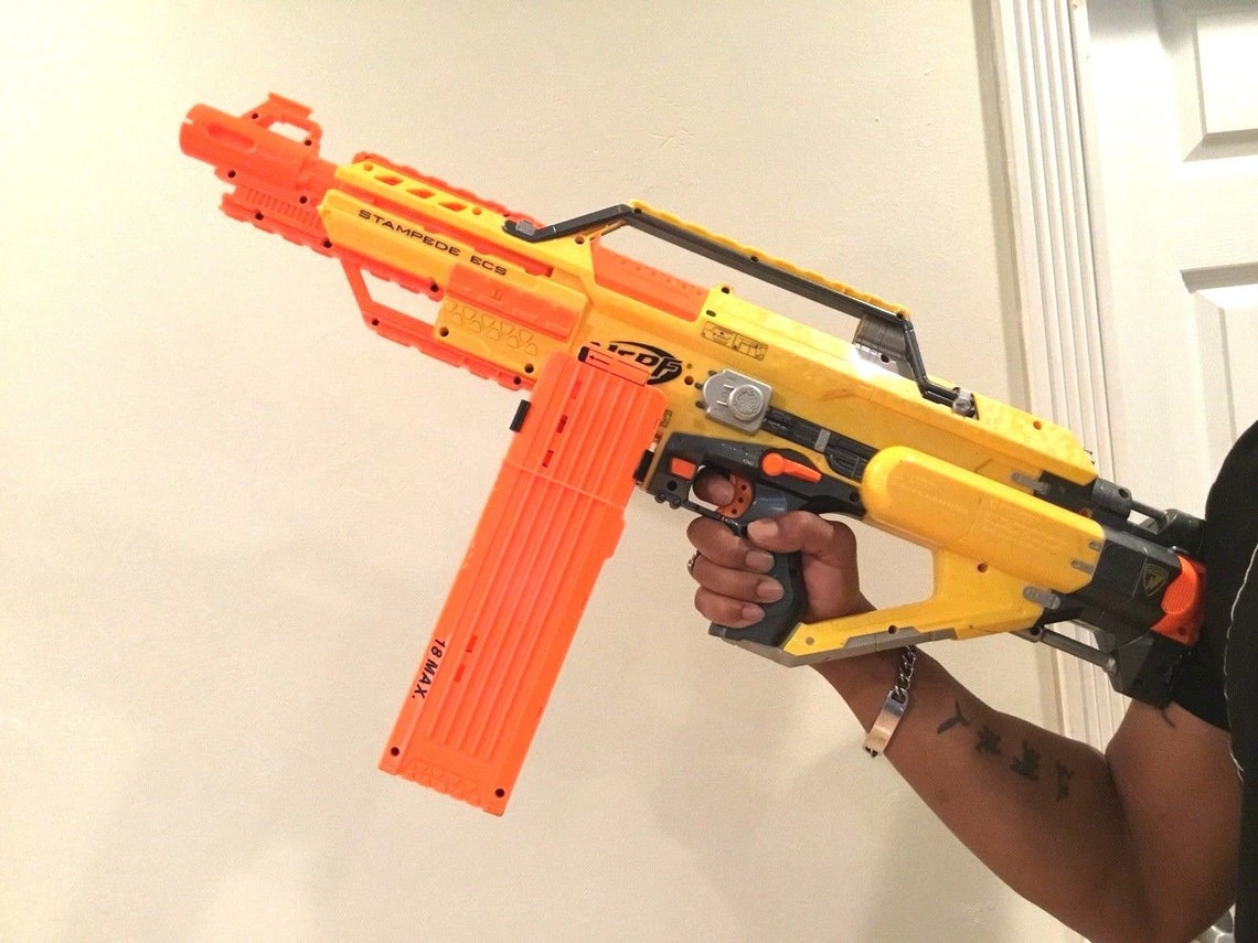 SSWI Nerf Gun Dual Magazine / Clip Holder for Dart Clips Holds - Etsy