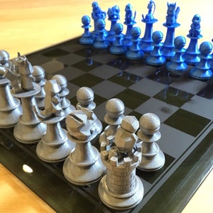 Custom Pokemon Chess Set FAN ART Squirtle, Pikachu, Mew, Charmander ...