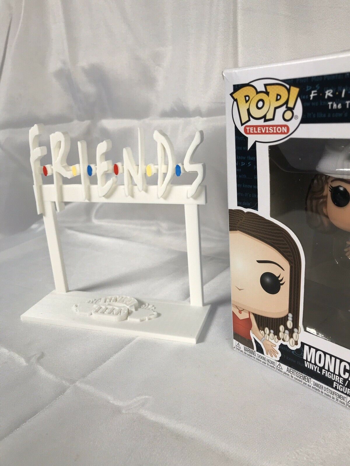FRIENDS Tv Show FAN ART Display Sign Stand Pop Dorbz Wobblers ...