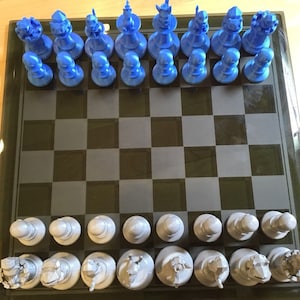 Custom Pokemon Chess Set FAN ART Squirtle, Pikachu, Mew, Charmander ...