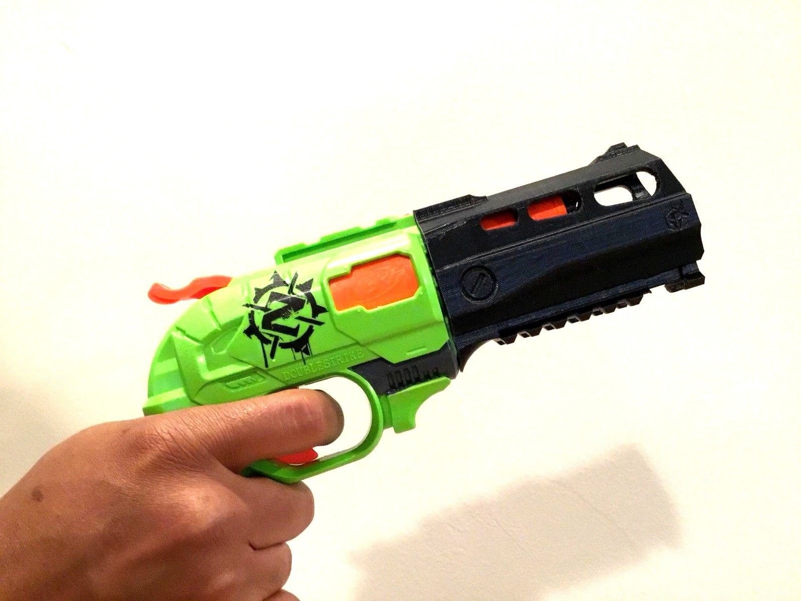 SSWI Modded Nerf Doublestrike Rhino Tactical Barrel Double | Etsy