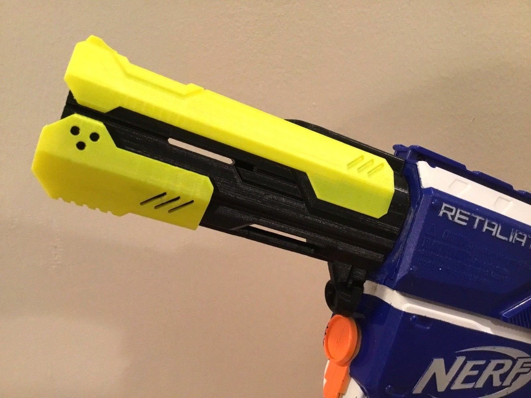 SSWI ANY COLOR Custom Barrel Twist on Nerf Rapidstrike Stryfe Modulus ...
