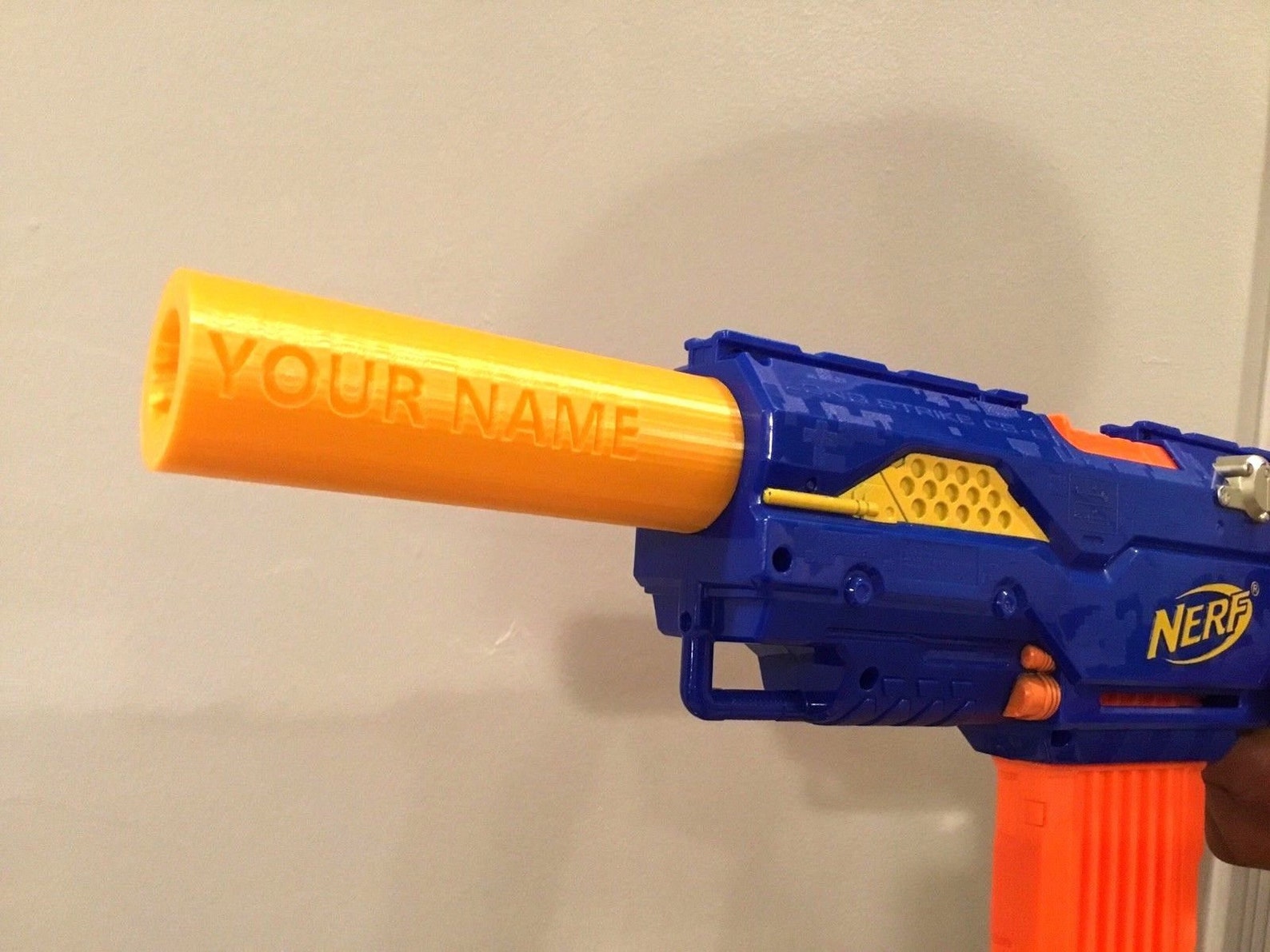 Custom Engraved ANY COLOR Twist on Barrel NERF Rapidstrike Strife ...