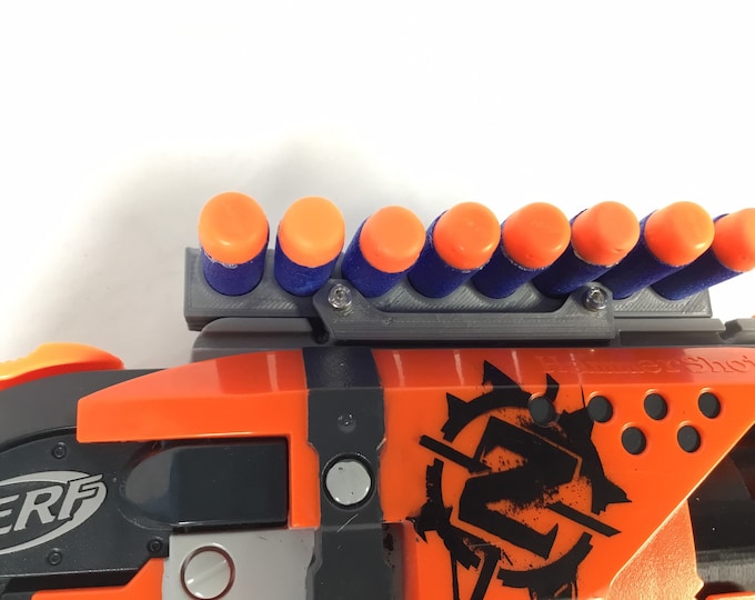 3D Printed Solid Nerf Magazine Clip Mount cam Lock Design - Etsy