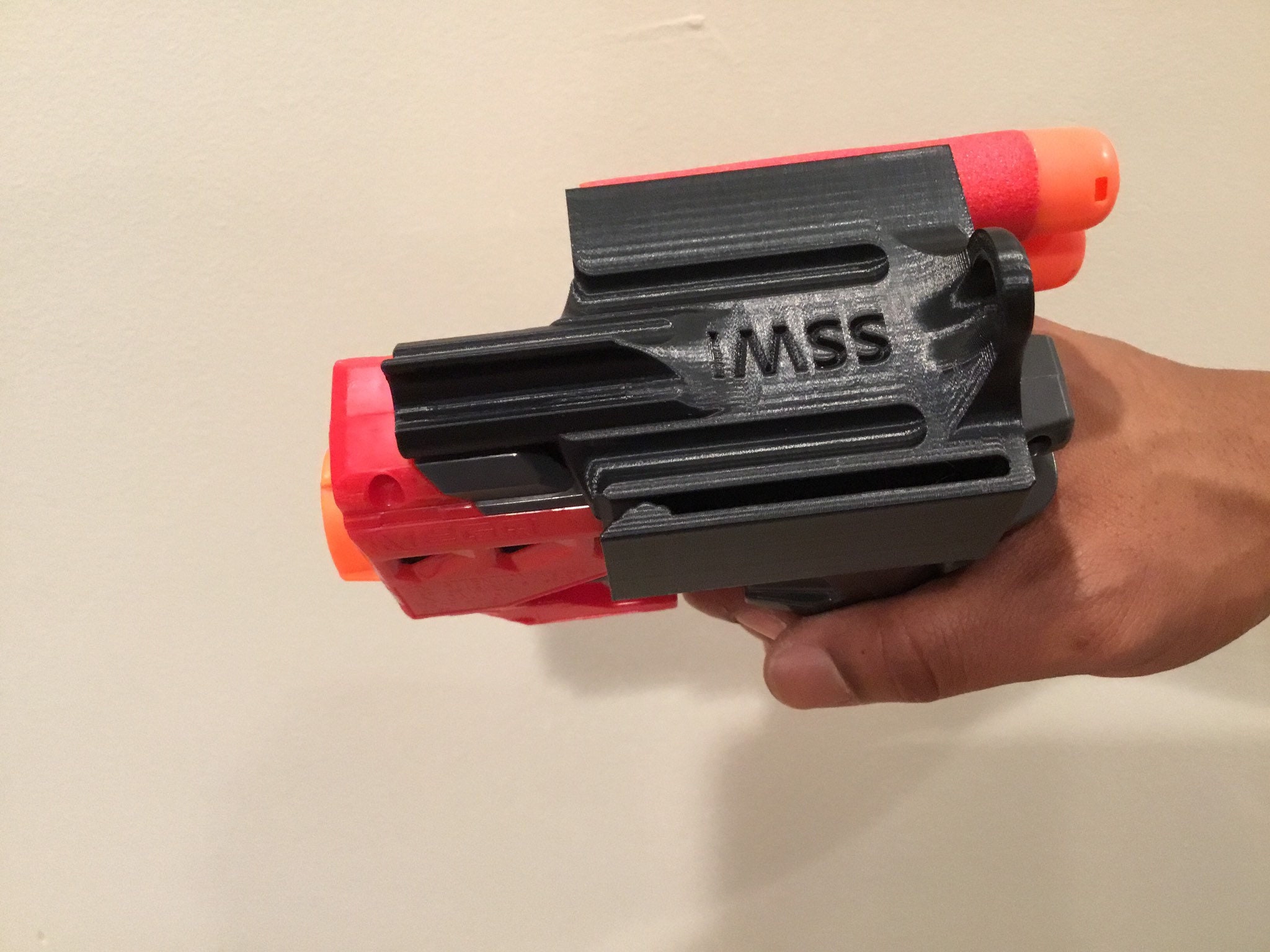 SSWI Nerf Mega Bigshock Holster Beltclip and Dart Holder | Etsy