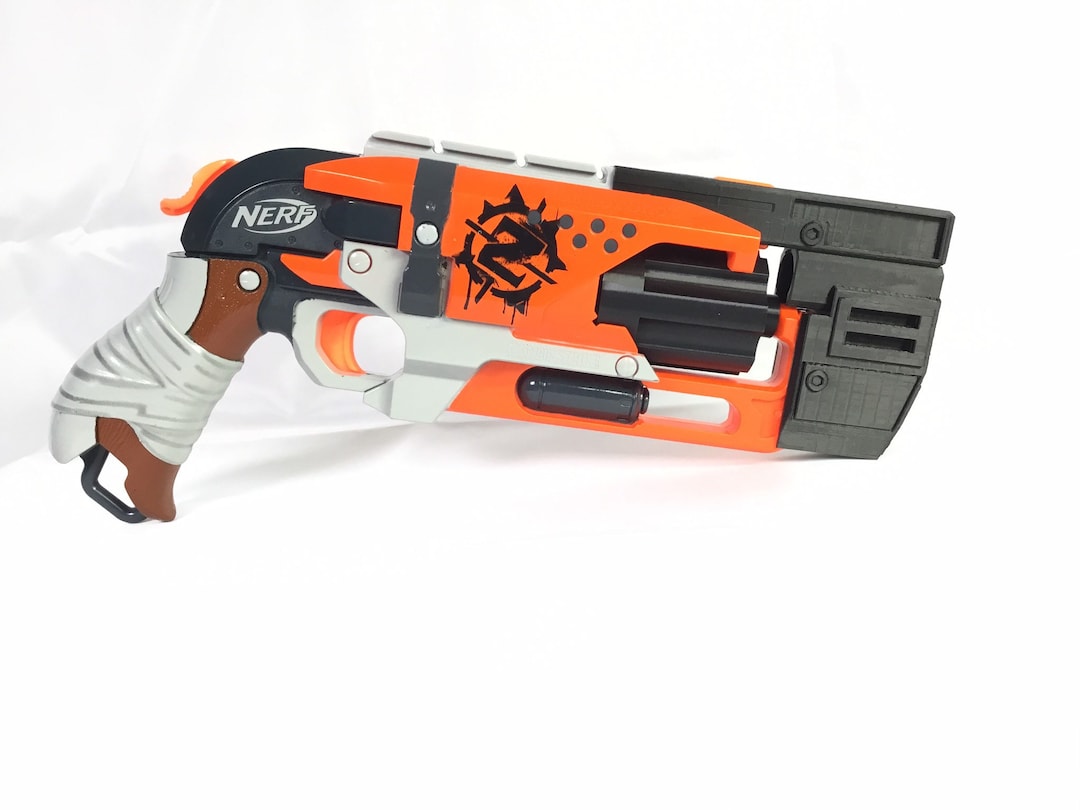 SSWI Custom Tactical HALO Barrel Easy Mod for Nerf Hammershot - Hammer ...