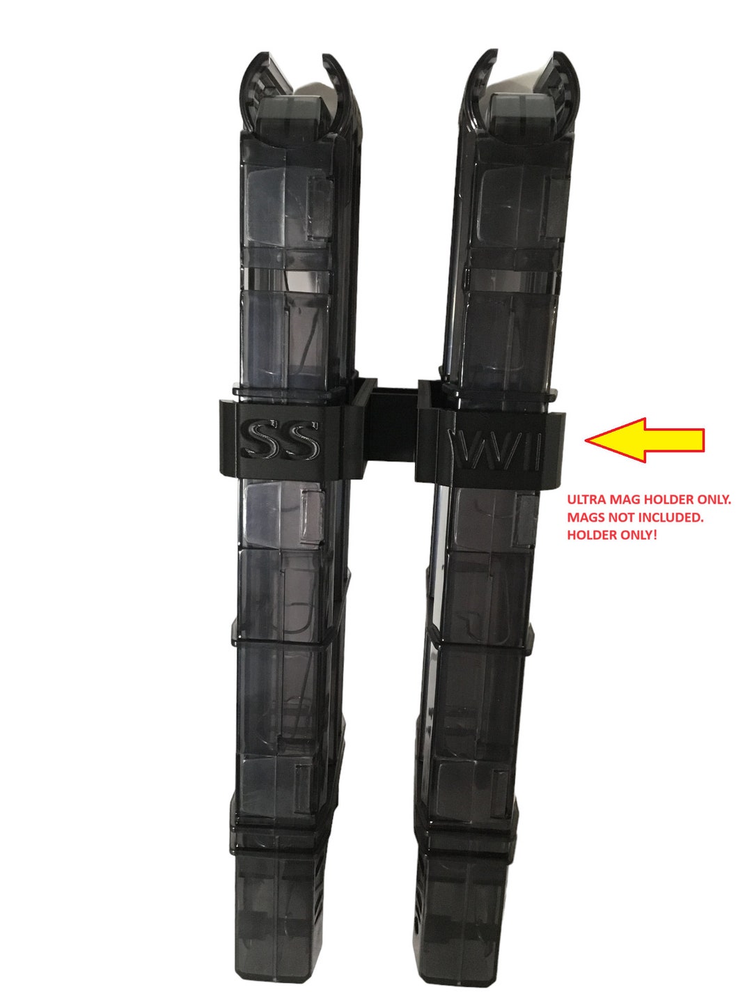 SSWI Dual Magazine / ULTRA Clip Holder for ULTRA Dart Mags Only - Holds ...