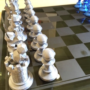 Custom Pokemon Chess Set FAN ART Squirtle, Pikachu, Mew, Charmander ...