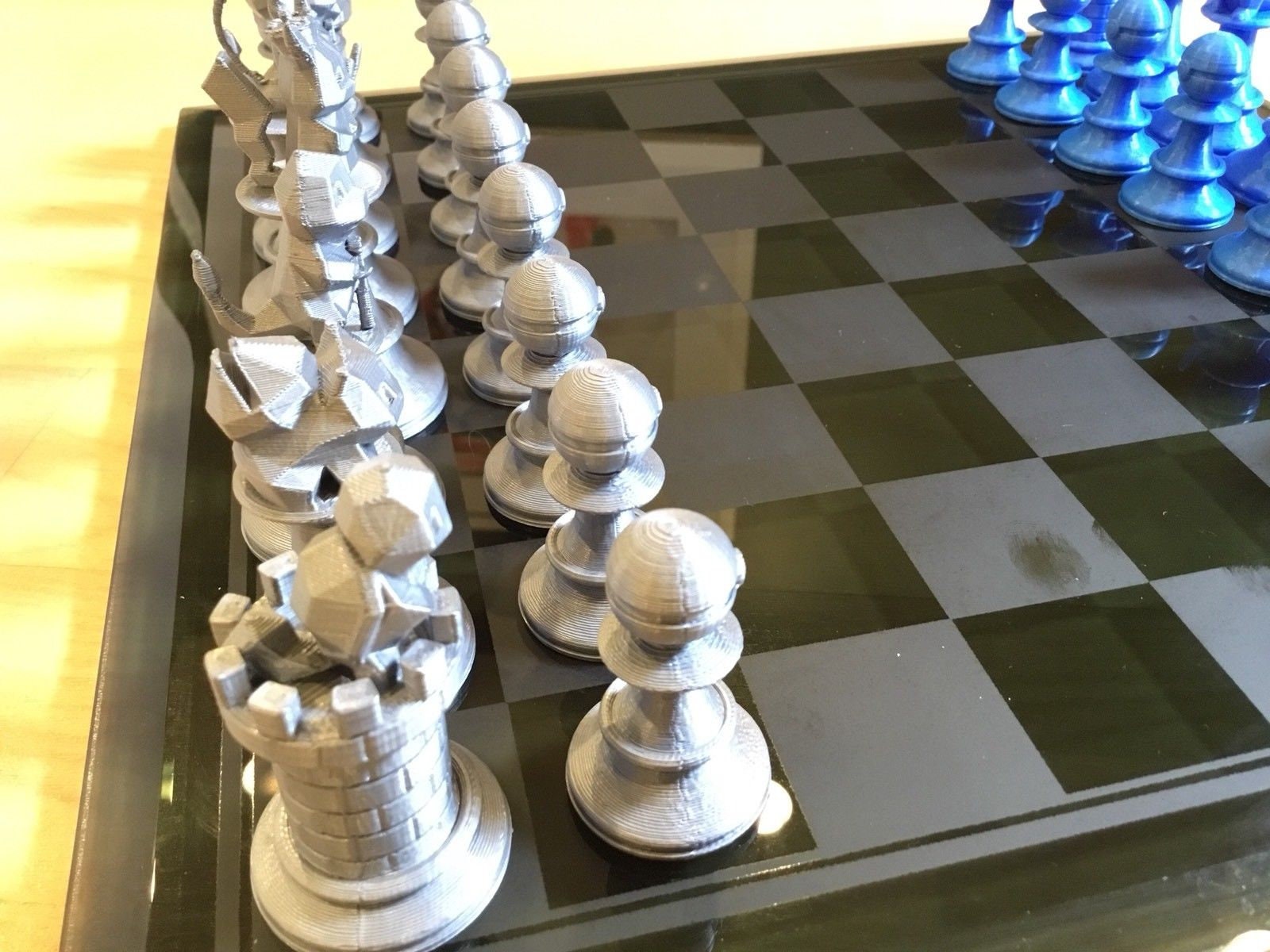 Custom Pokemon Chess Set FAN ART Squirtle Pikachu Mew - Etsy