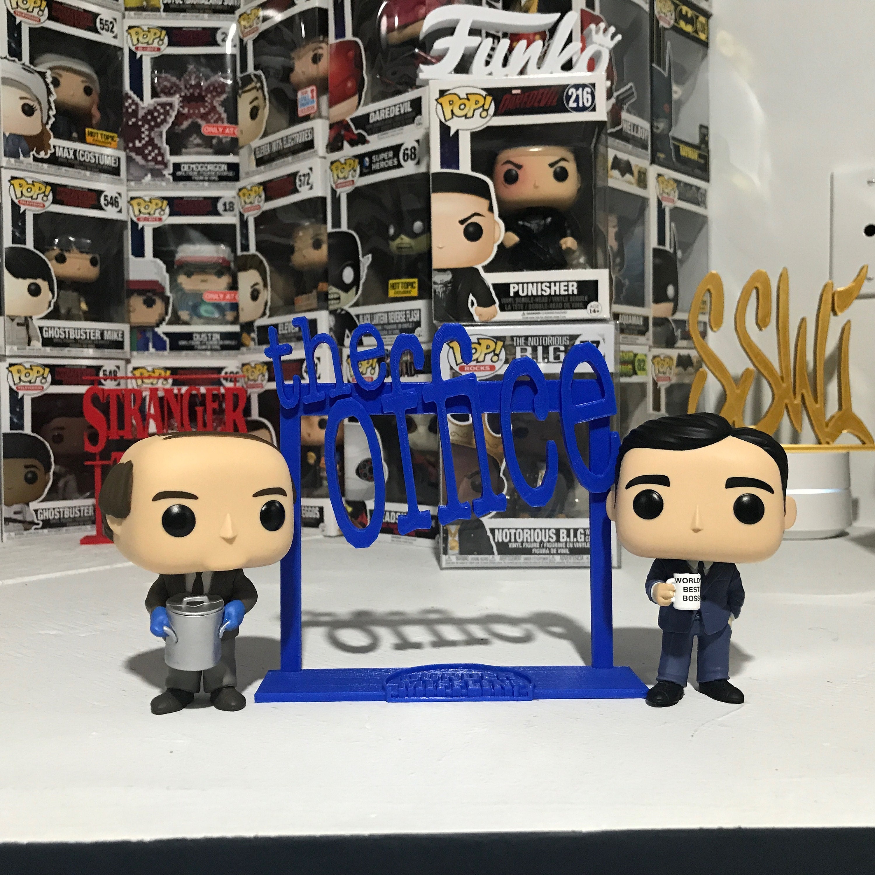 The Office Display Sign Stand POP Dorbz Wobblers Collectibles | Etsy
