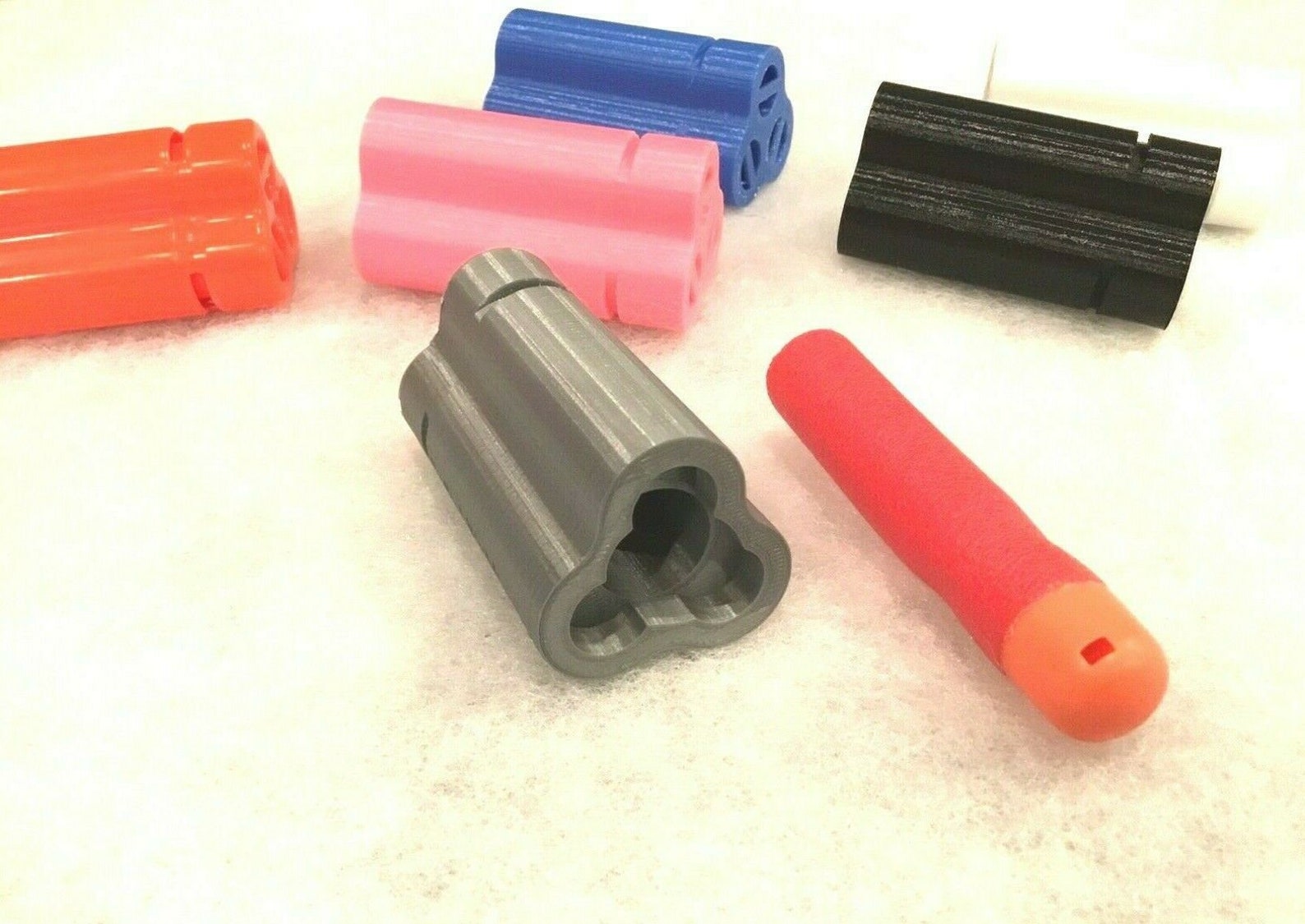 Nerf Compatible Single Shot MEGA Shell for Nerf N-strike Elite Trilogy ...