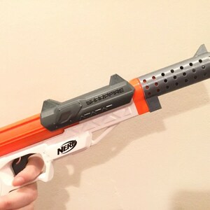 Nerf Sharpfire Barrel Suppressor Attachment Extension Mod - Easy Slide ...