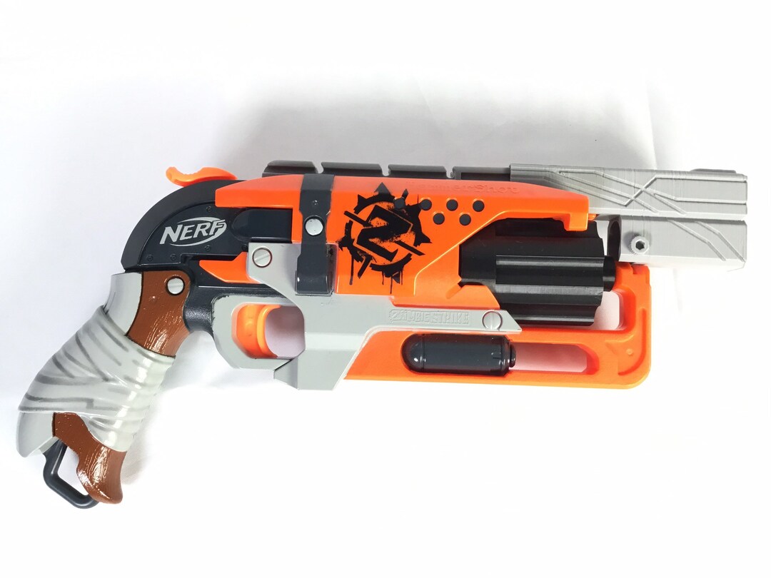 SSWI Custom BABY Boom BOOM Barrel Easy Mod for Nerf Hammershot - Hammer ...