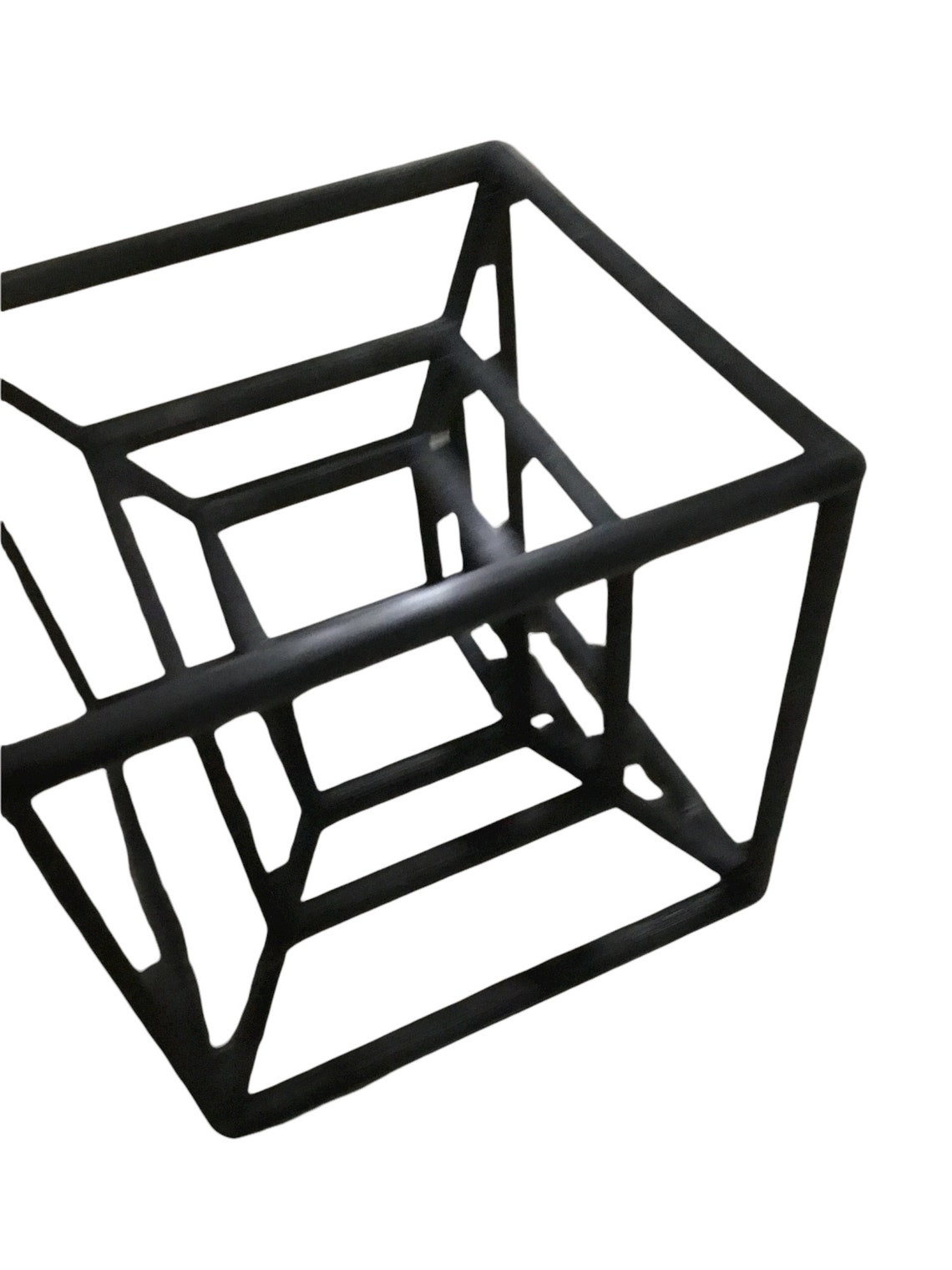 Tesseract Four Dimensional Hypercube Shape Math Geometry - Etsy