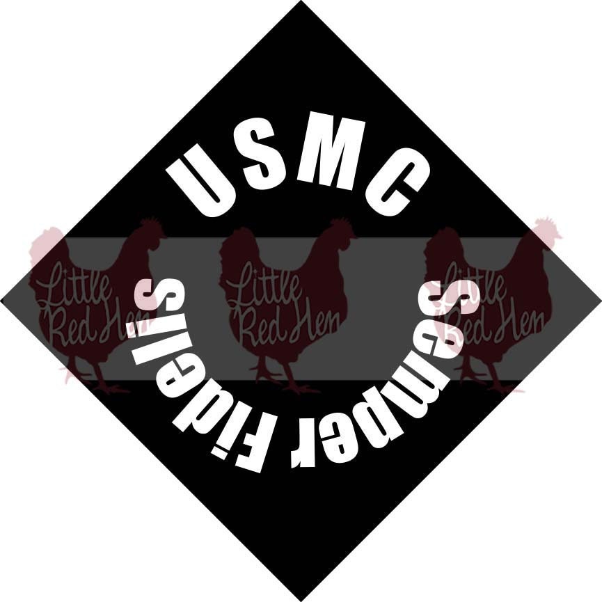 Marines Graduation Cap SVG File - Etsy
