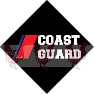 Coast Guard Graduation Cap SVG File - Etsy