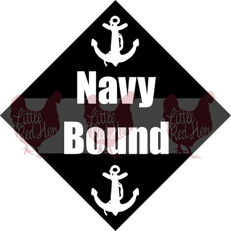 Navy Graduation Cap SVG File - Etsy