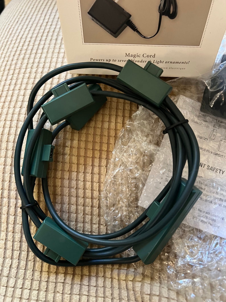 Hallmark Wonder & Light Magic Cord Powers up Seven Wonder and Light ...
