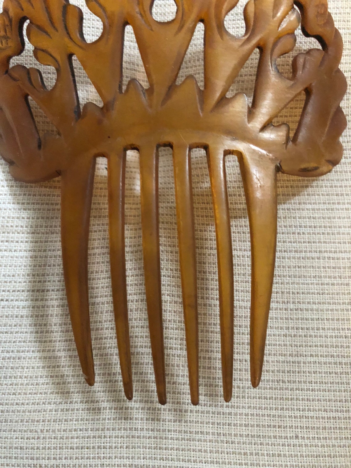 Edwardian/victorian Large Hair Comb - Etsy