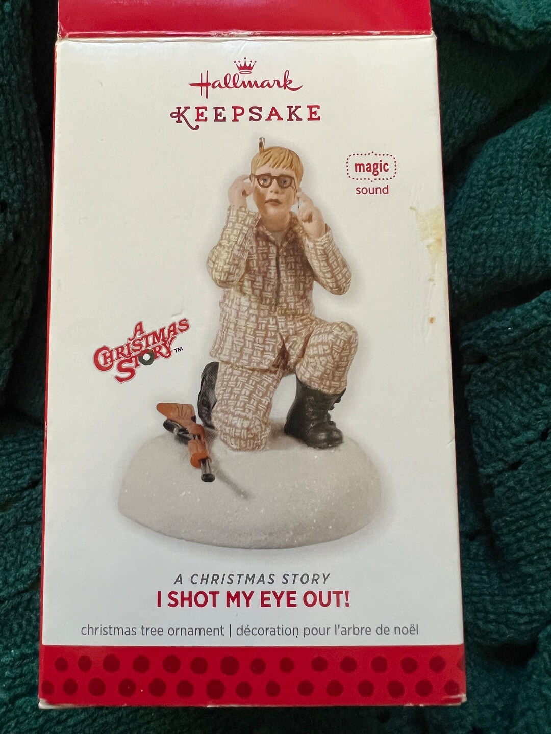 Hallmark Keepsake 2013 Ornament "i Shot My Eye Out, " a Christmas Story ...