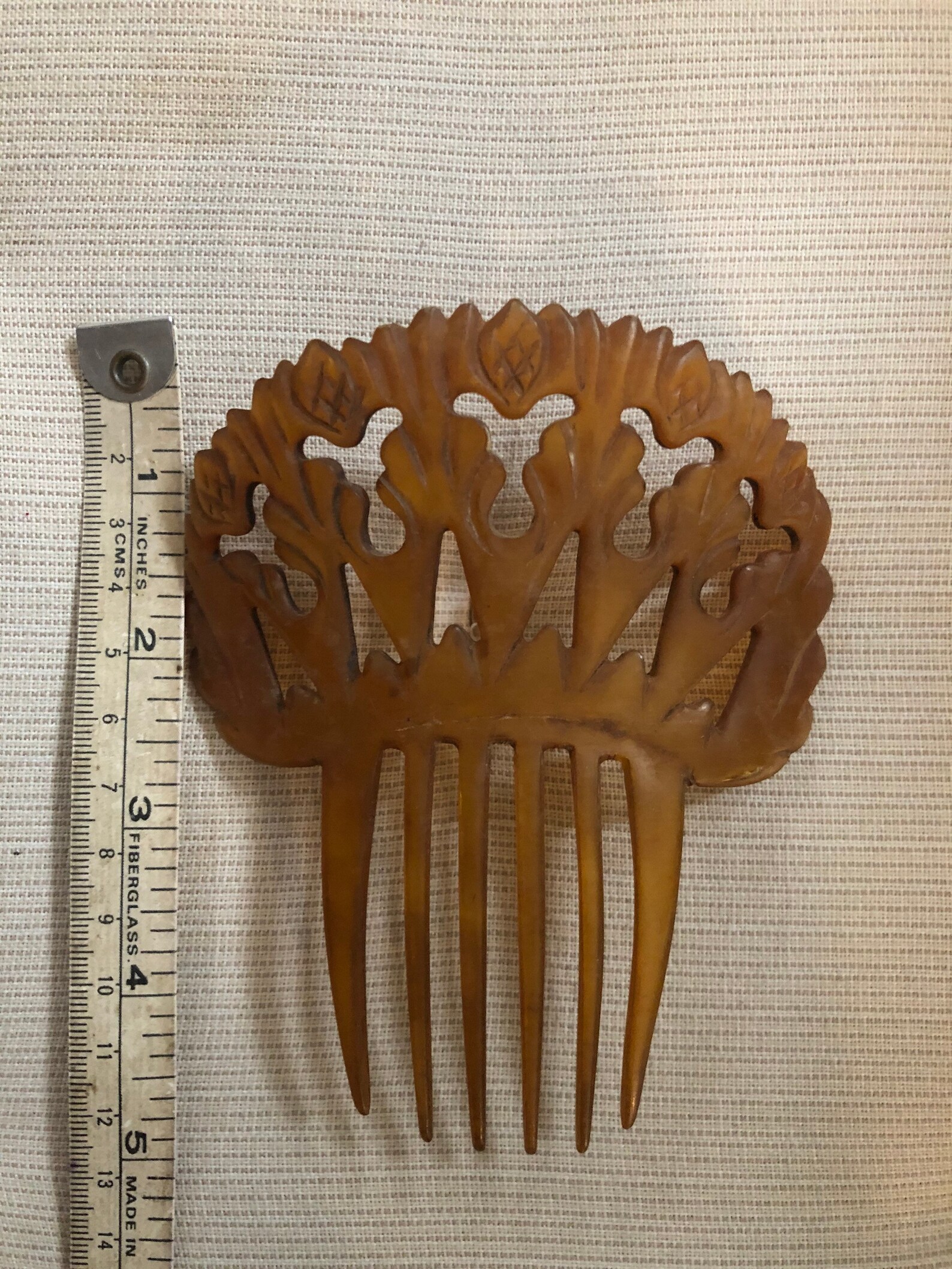 Edwardian/victorian Large Hair Comb - Etsy