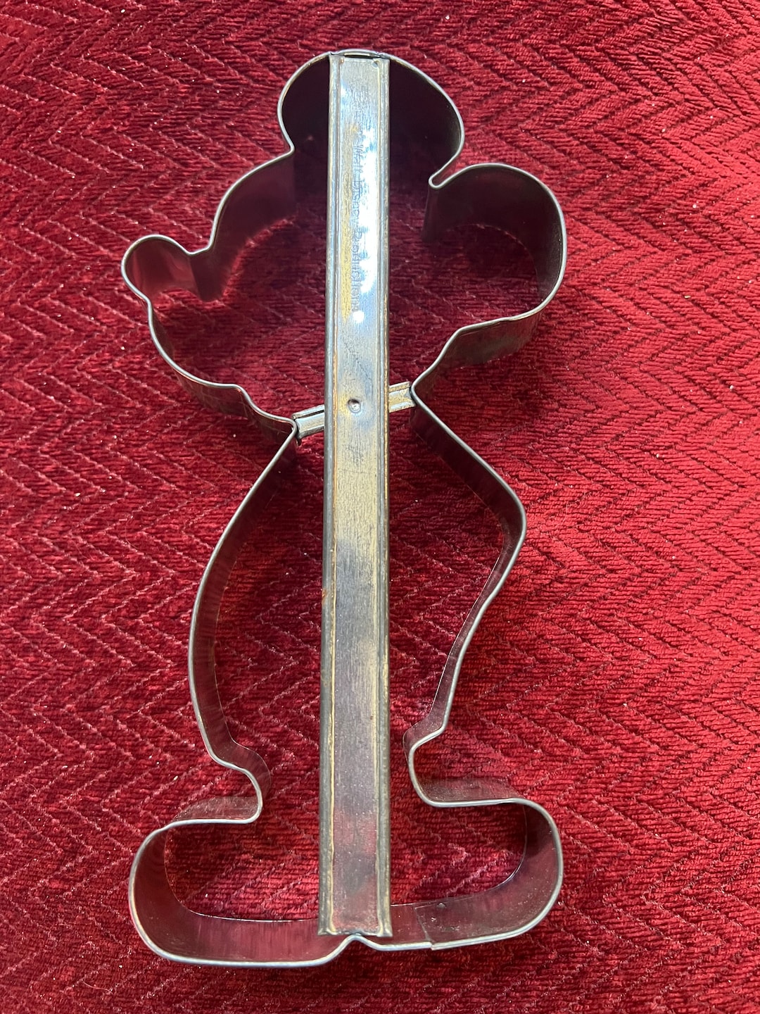 Large Mickey Mouse Metal Vintage Cookie Cutter - Etsy