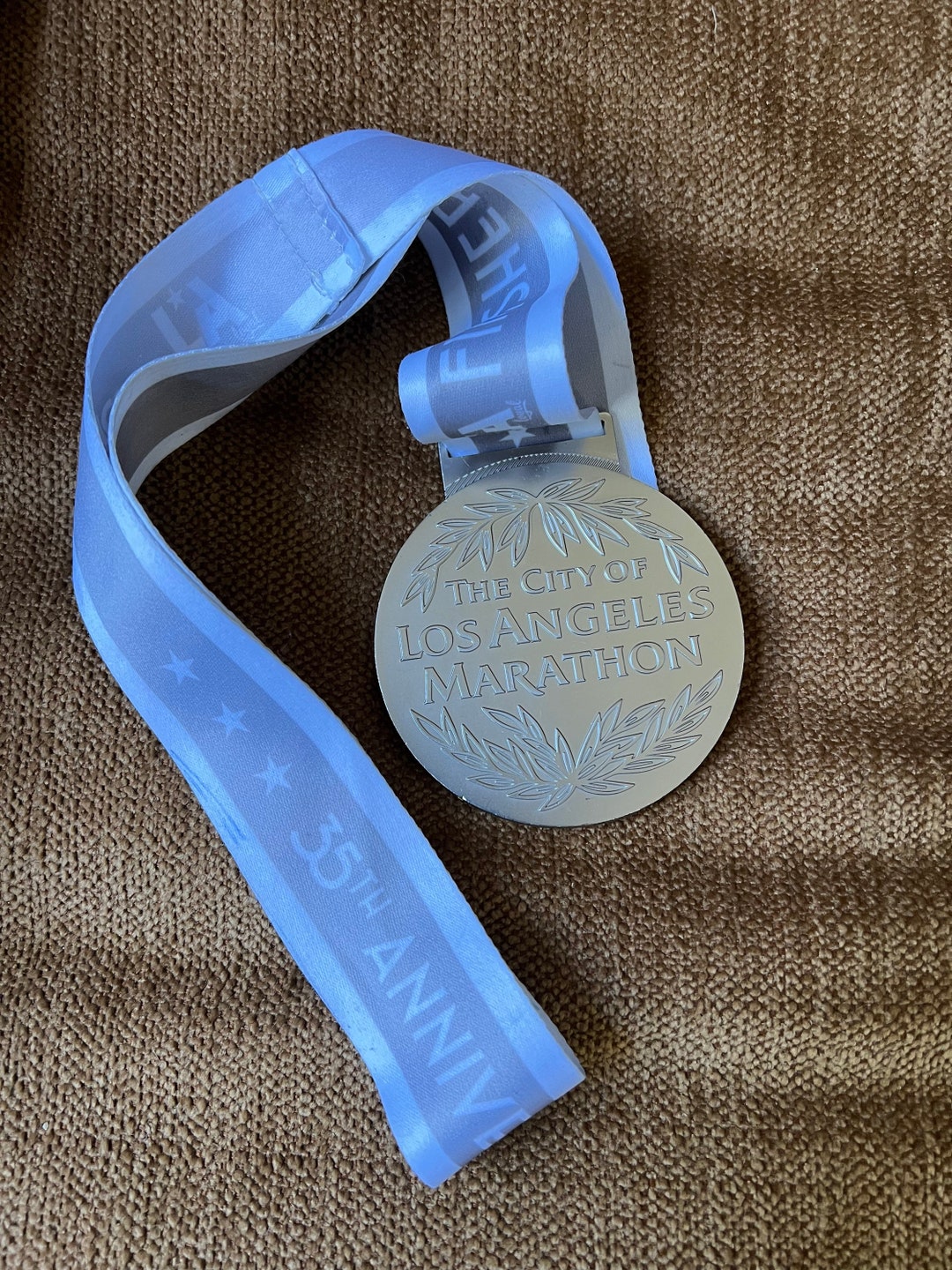 Los Angeles Marathon Medal Finisher 35th Anniversary 2020 - Etsy