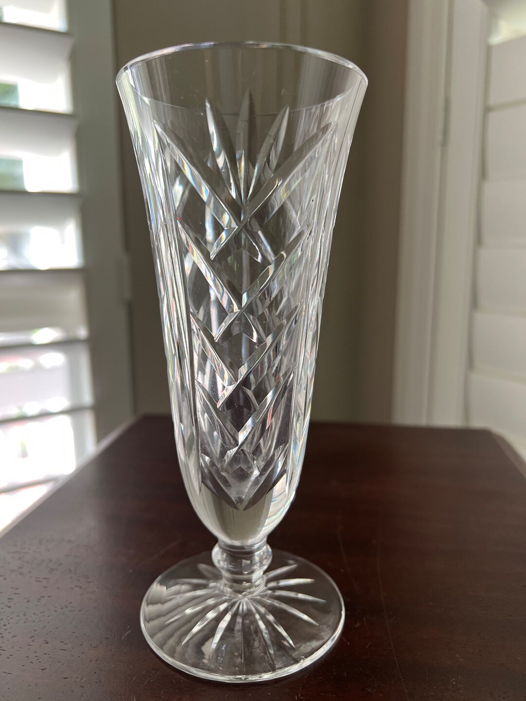 Waterford Crystal 7 Inch Vase - Etsy