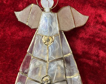Capiz Angel Tree Topper - Etsy