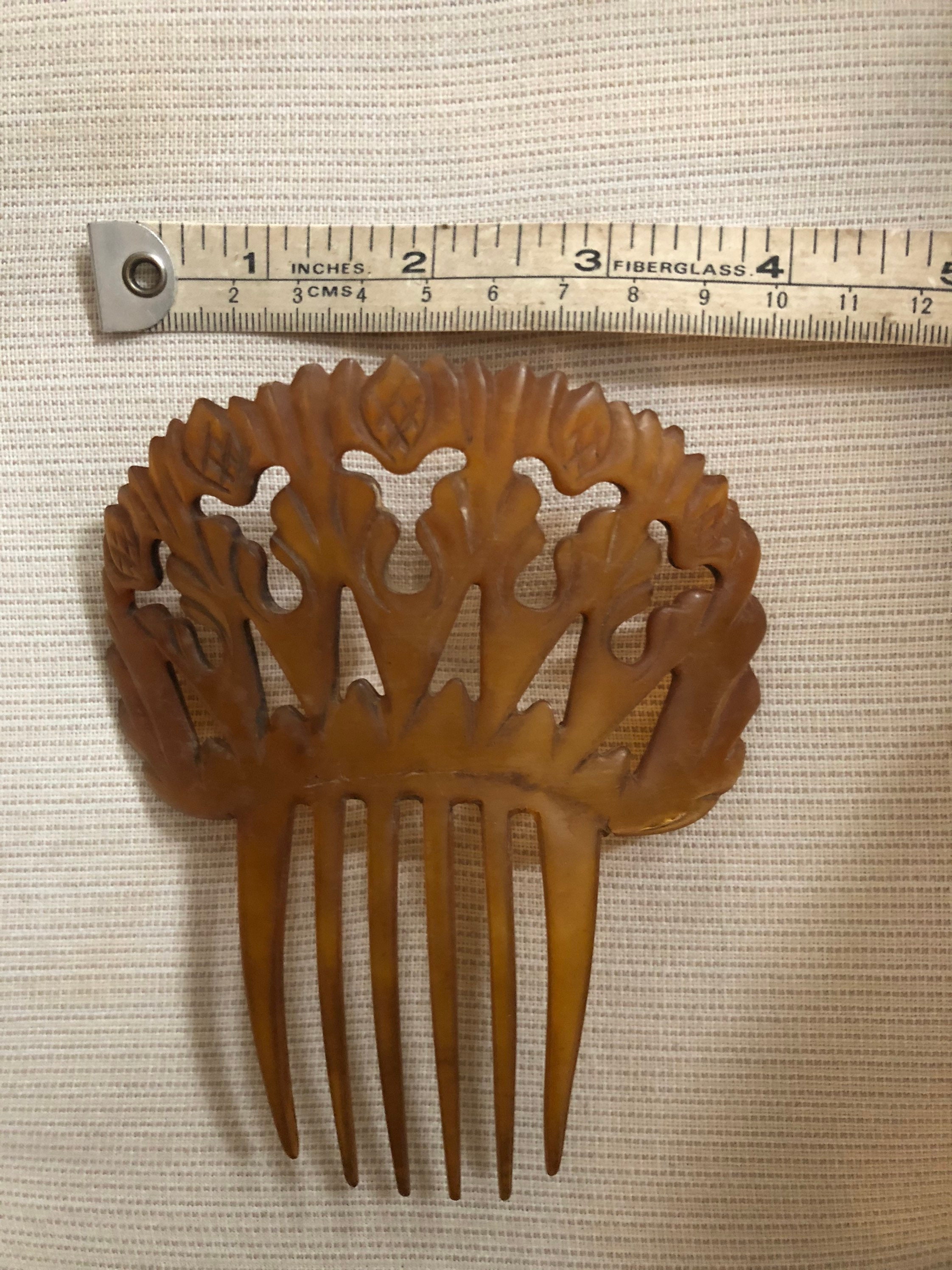 Edwardian/victorian Large Hair Comb - Etsy