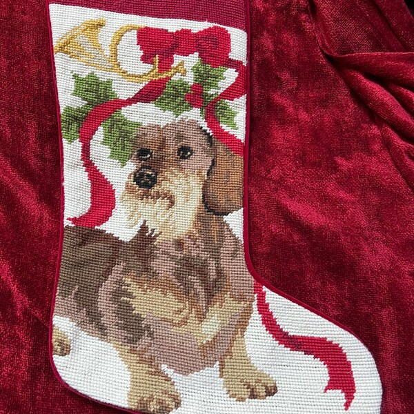 Dog Needlepoint - Etsy