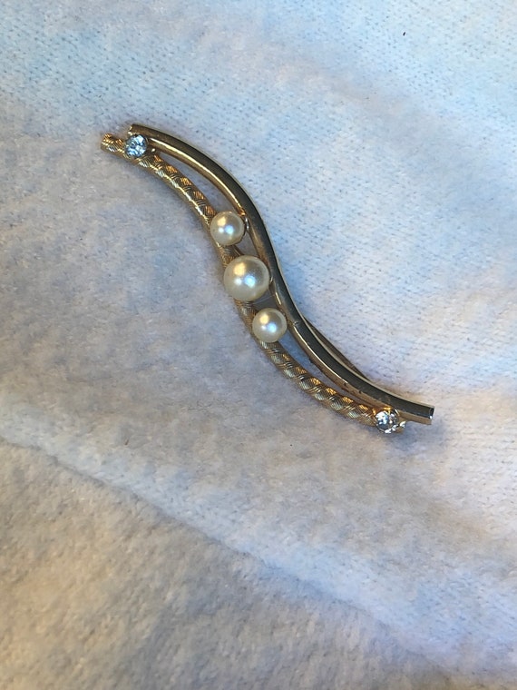 Vintage pearl & curved - Gem