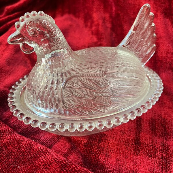 Glass Chicken - Etsy