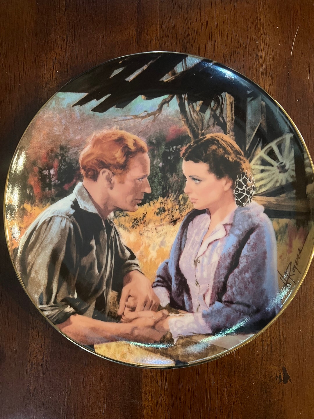 Gone With the Wind Bradford Exchange Collector Plate: Scarlett and ...