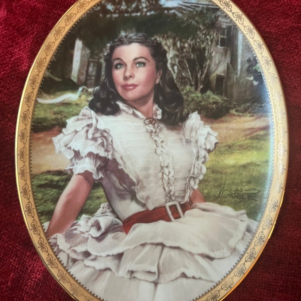 Bradford Exchange Gone With the Wind Plates - Etsy