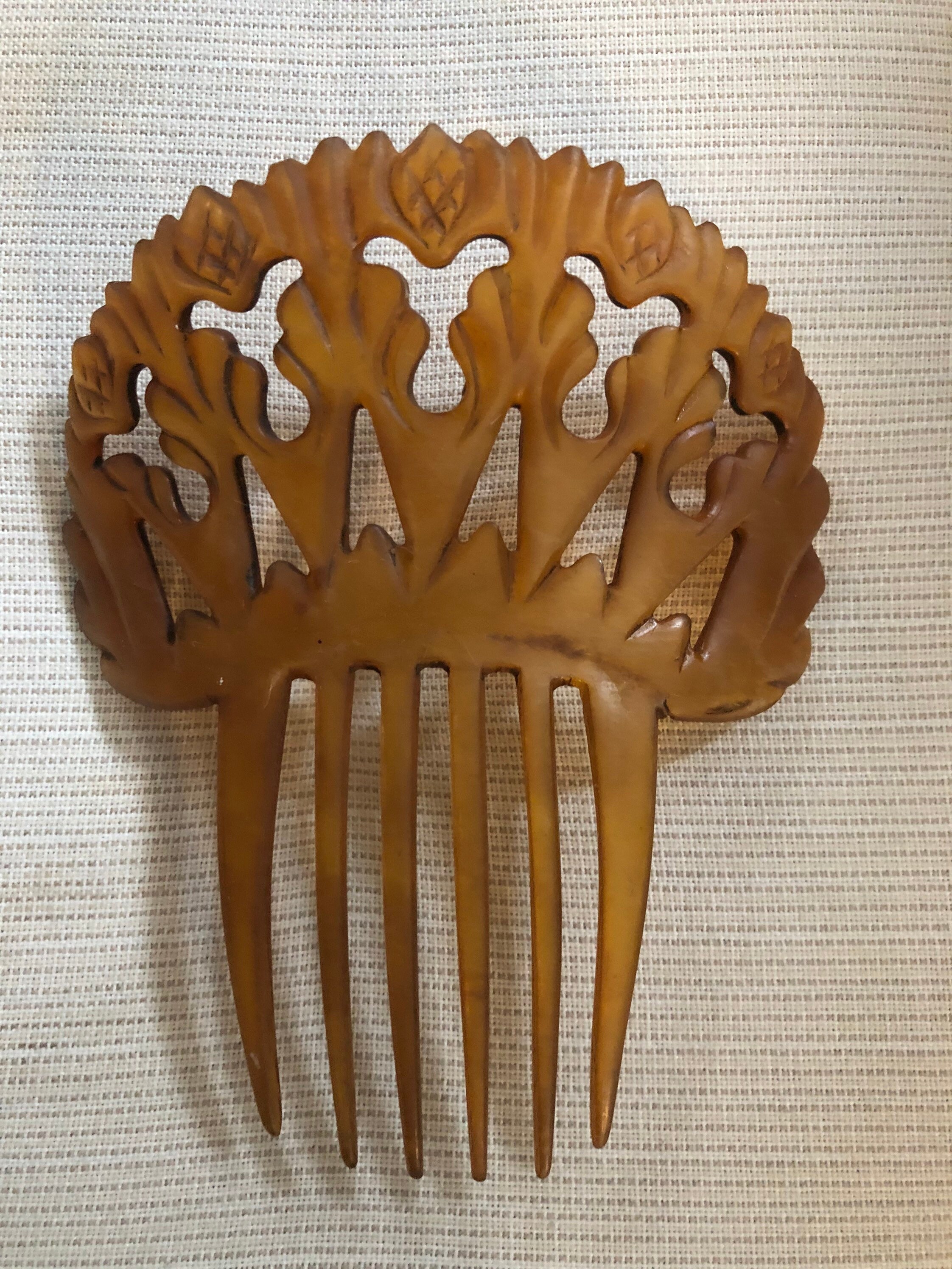 Edwardian/victorian Large Hair Comb - Etsy