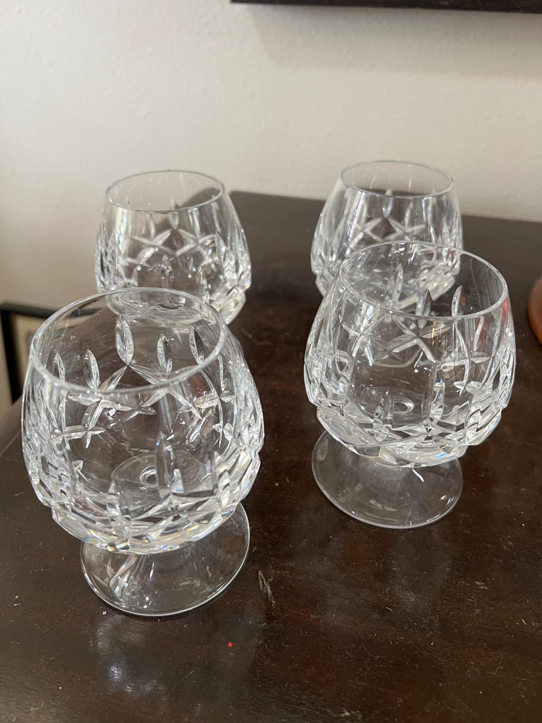 Gorham Crystal Brandy Glasses, King Edward Pattern (set of 4) - Etsy