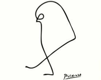 Art & Collectibles Digital Prints Prints One line drawing Abstract ...