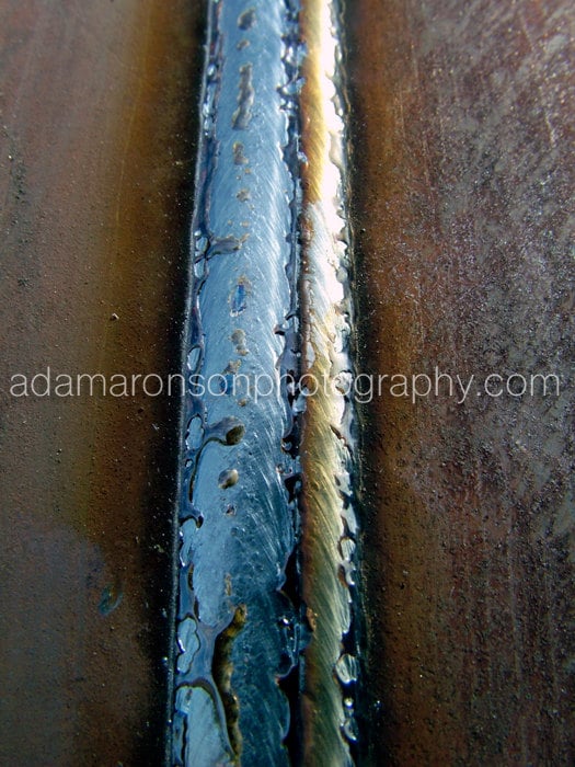 Photograph of a Fresh Weld on a Pipeline - Etsy