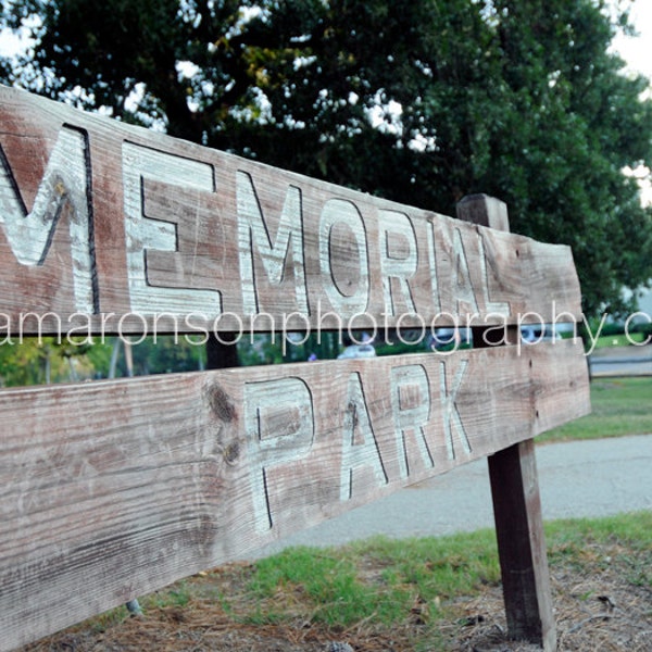 Memorial Park - Etsy