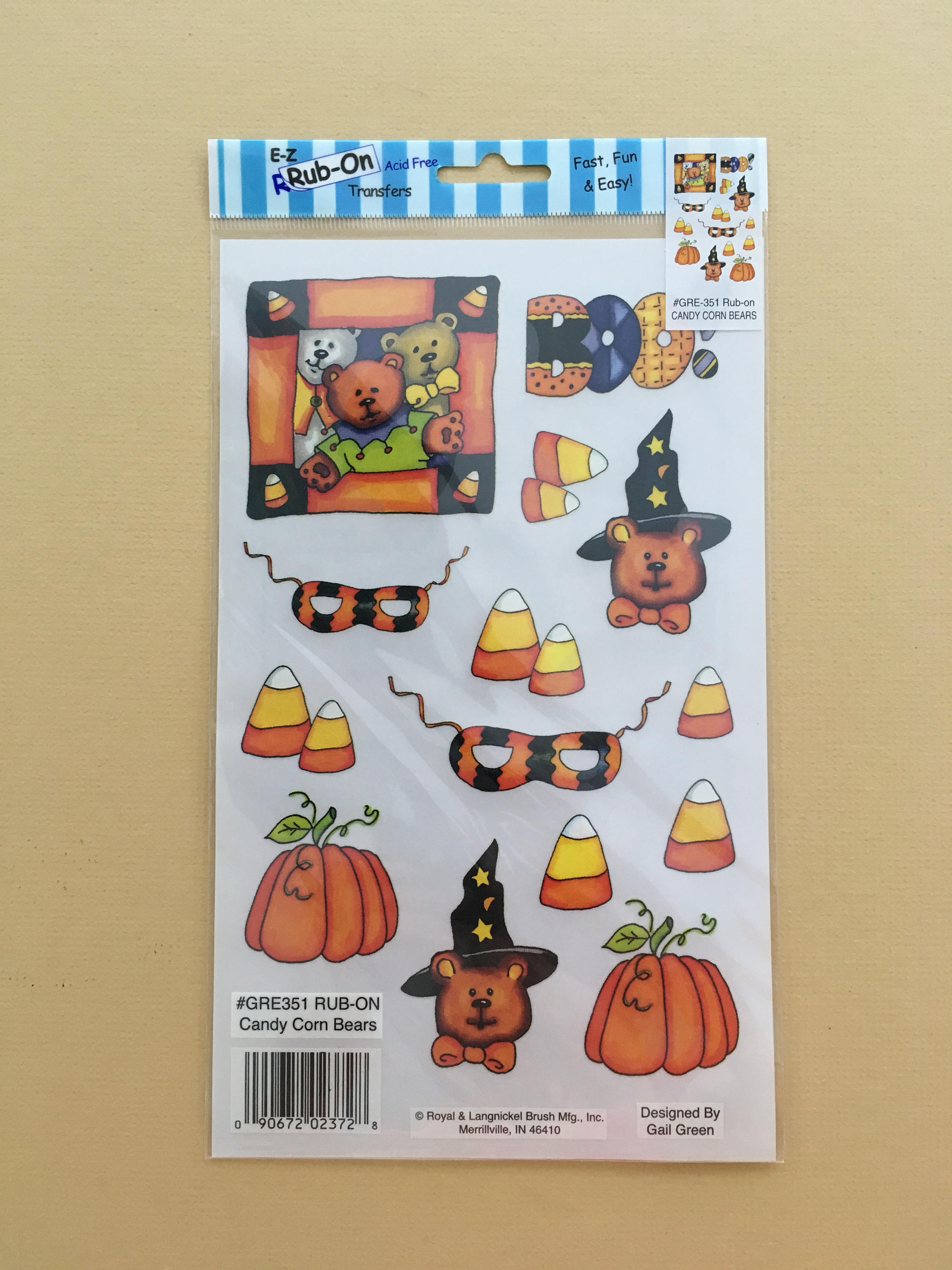Halloween Rub on Transfer Collections Choose From 2 Design Sheets - Etsy
