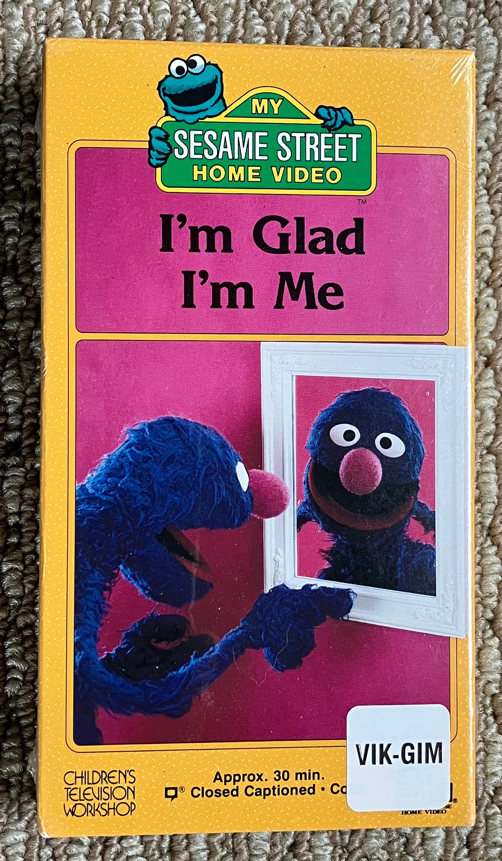 Sesame Street Home Video Vhs